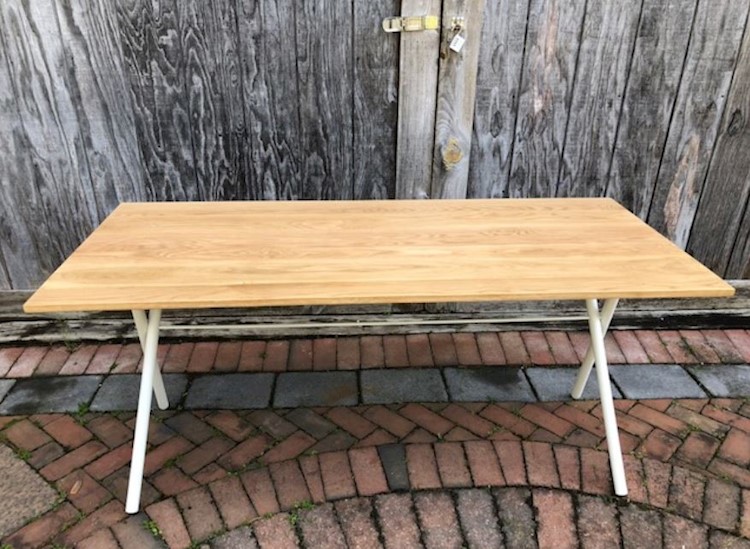 The Jefferson Oak Folding Dining Table