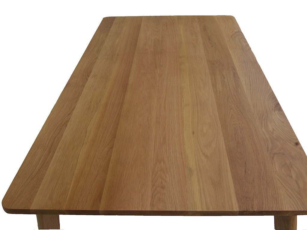The Anastasia Dining Table in Light Solid Oak