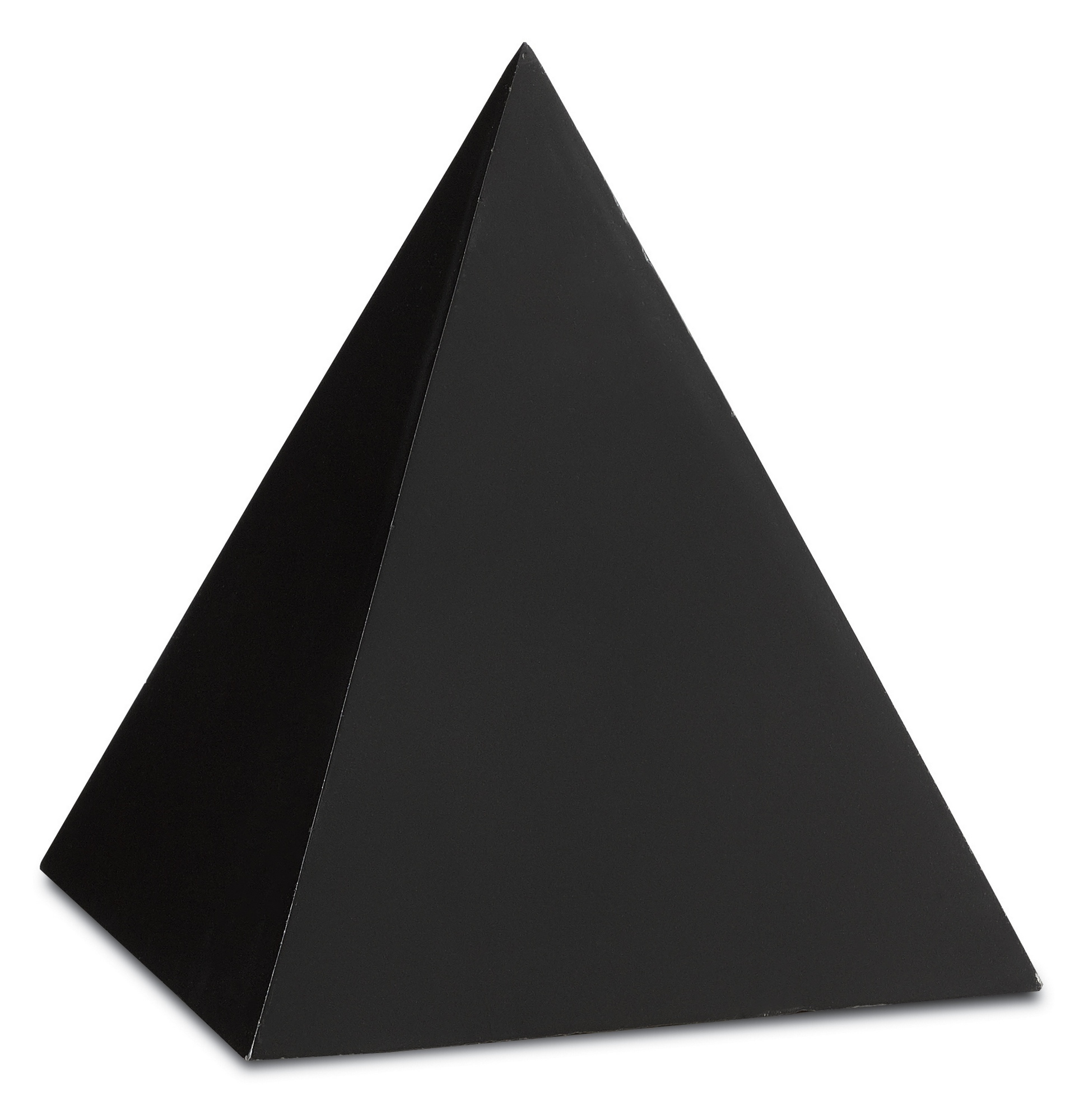Black Large Concrete Pyramid