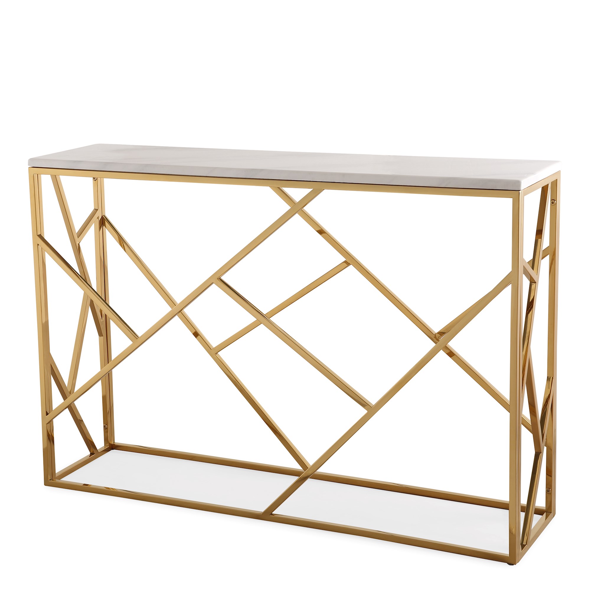 Sofia Gold Console Table