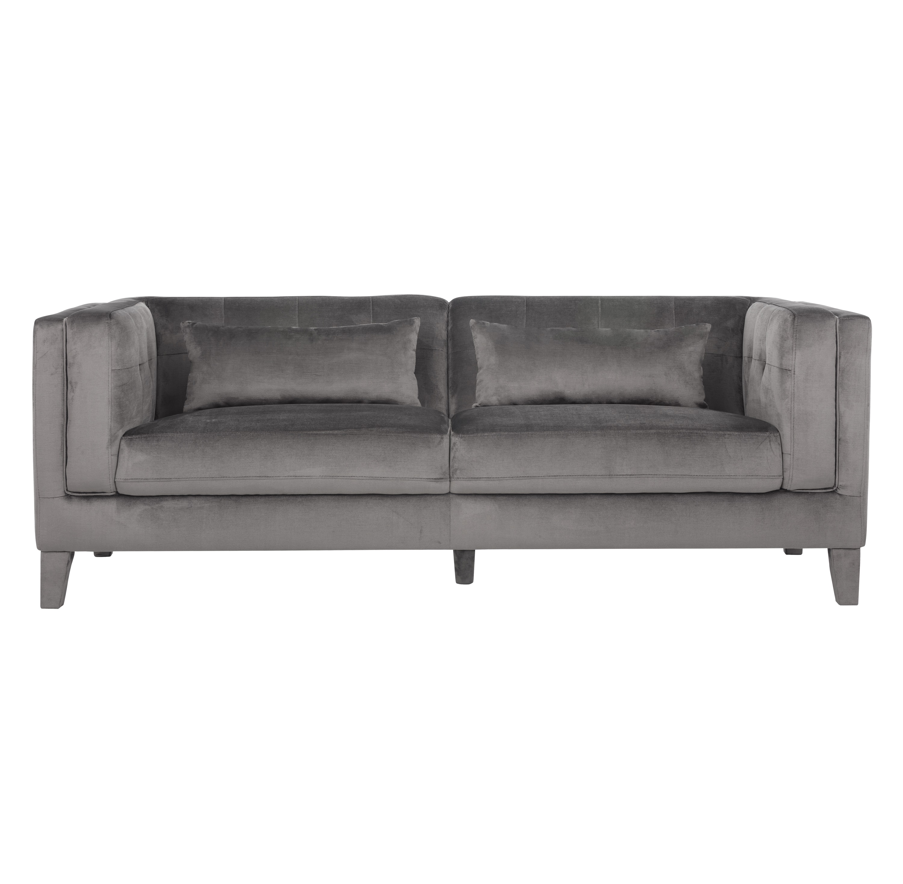 ZANDER SOFA - FOSSIL GREY FABRIC