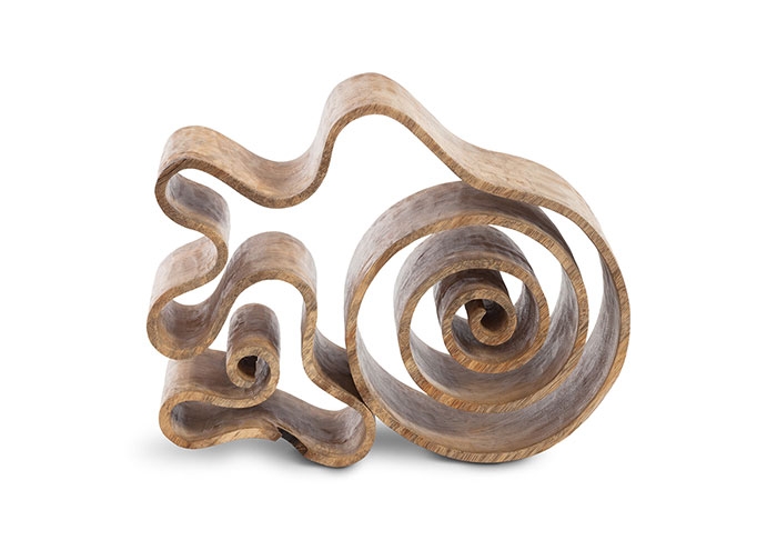 Curly Wood Sculpture, Assorted Size, Shape, Style