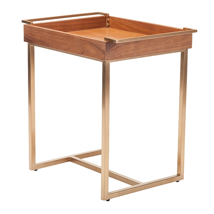 Ballard Side Table, Walnut