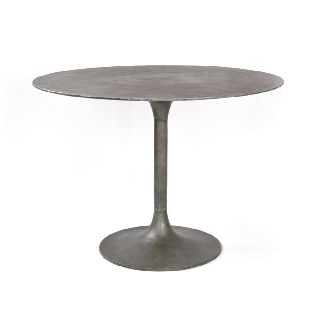 Simone Bistro Table-Hammered Grey