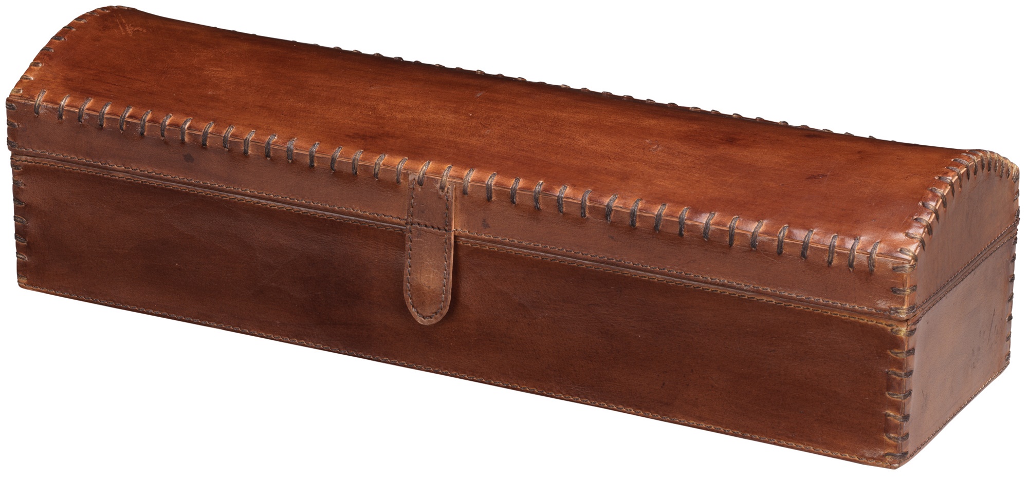 Chester Box in Tobacco Leather