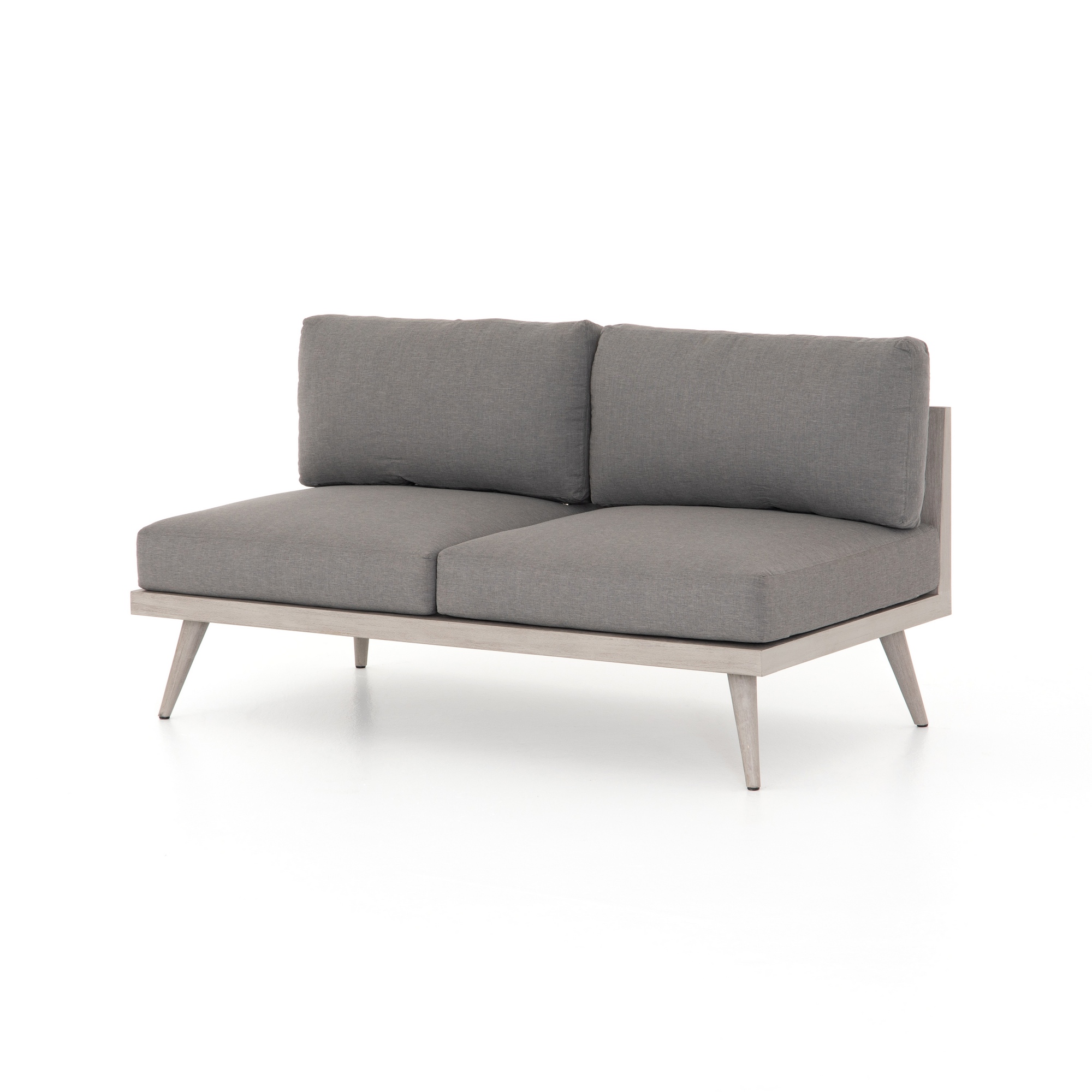 Tilly Outdoor Sofa-60"-Charcoal
