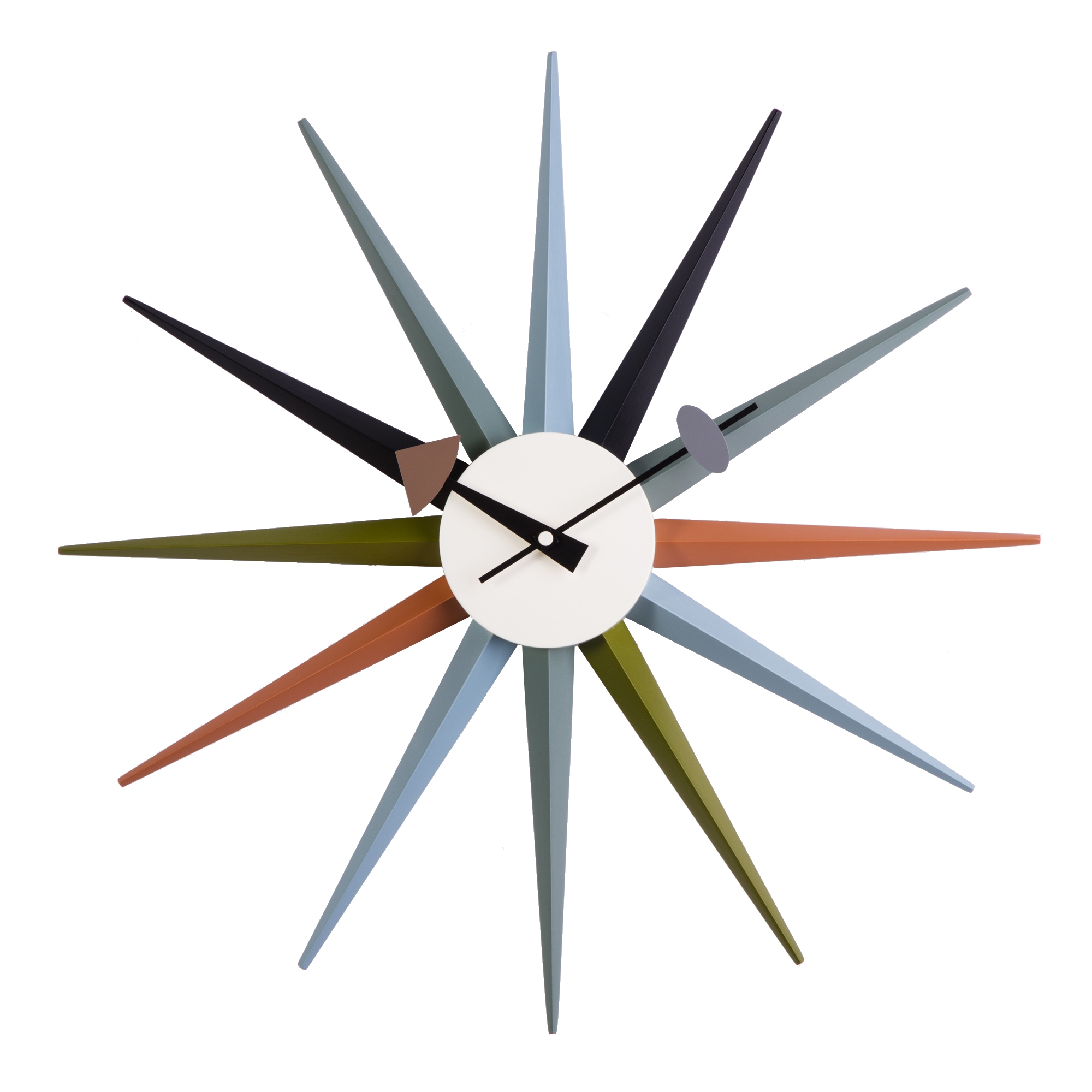 Solar Wall Clock - Multicolor