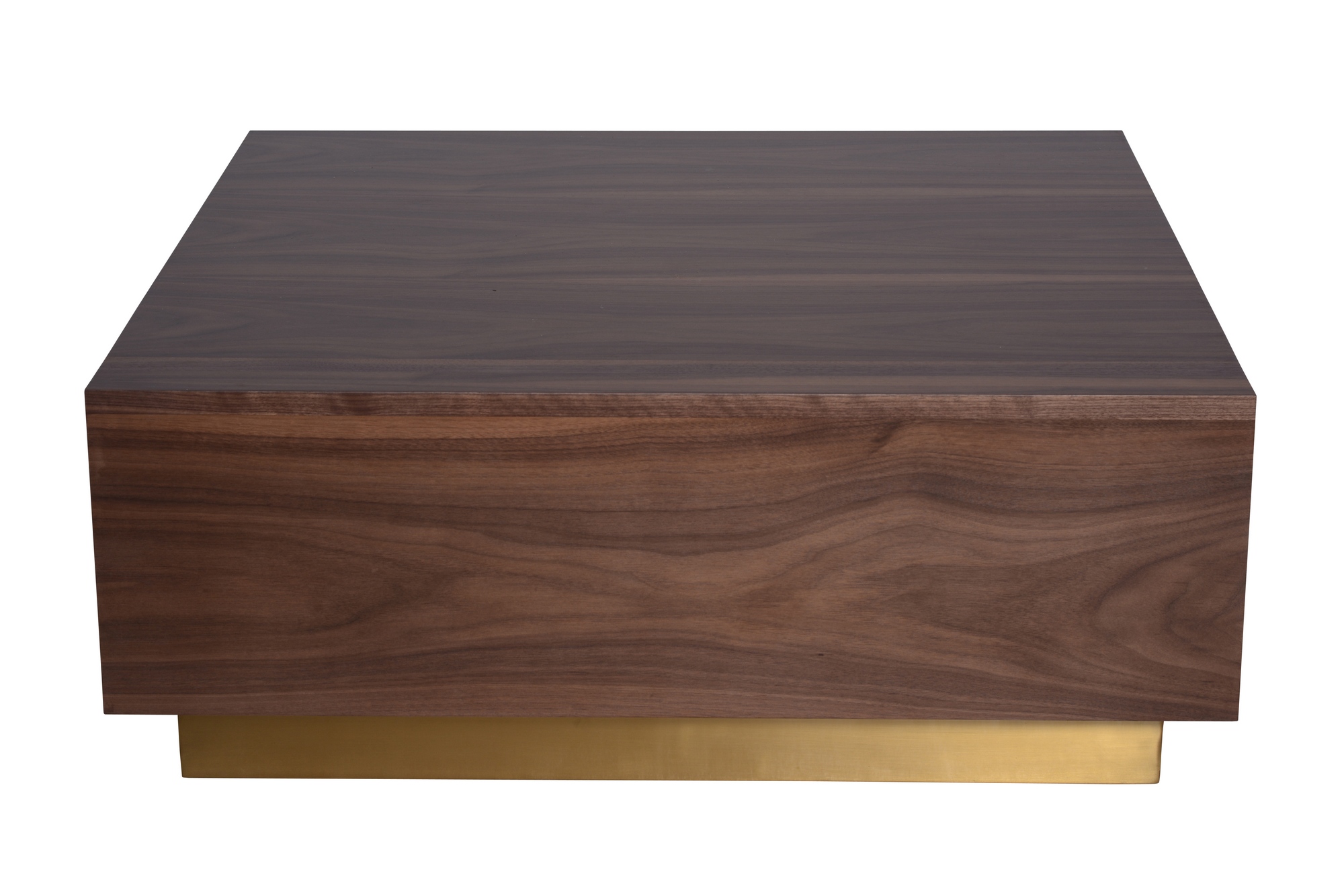 JONAS COFFEE TABLE IN WALNUT WOOD TOP