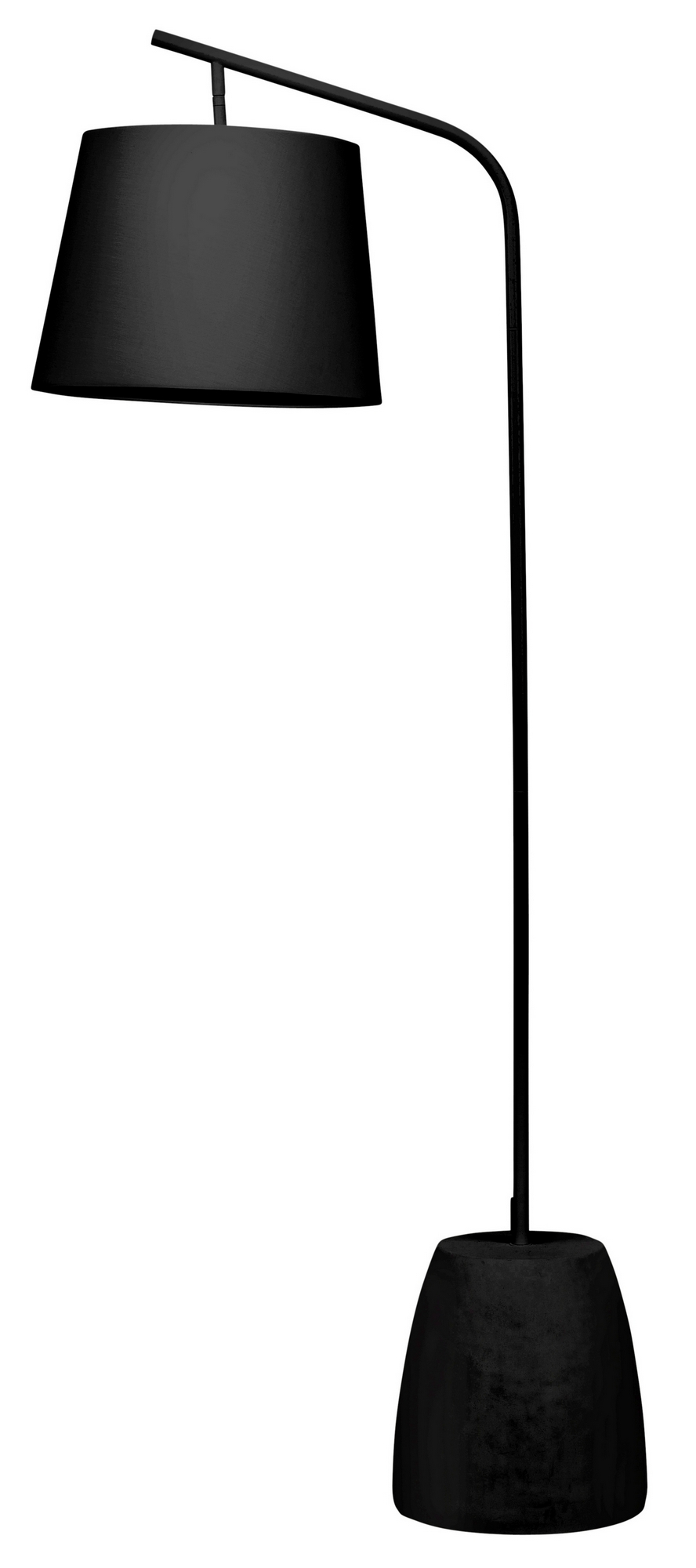 FLOYD BLACK FABRIC FLOOR LAMP