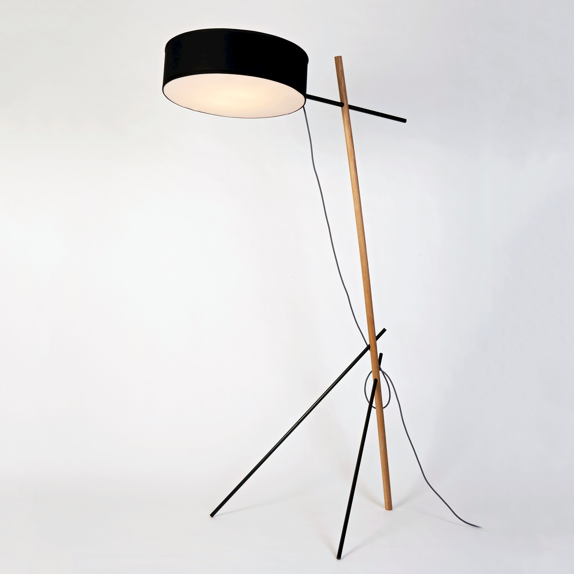 Excel Floor Lamp In Black | 120V