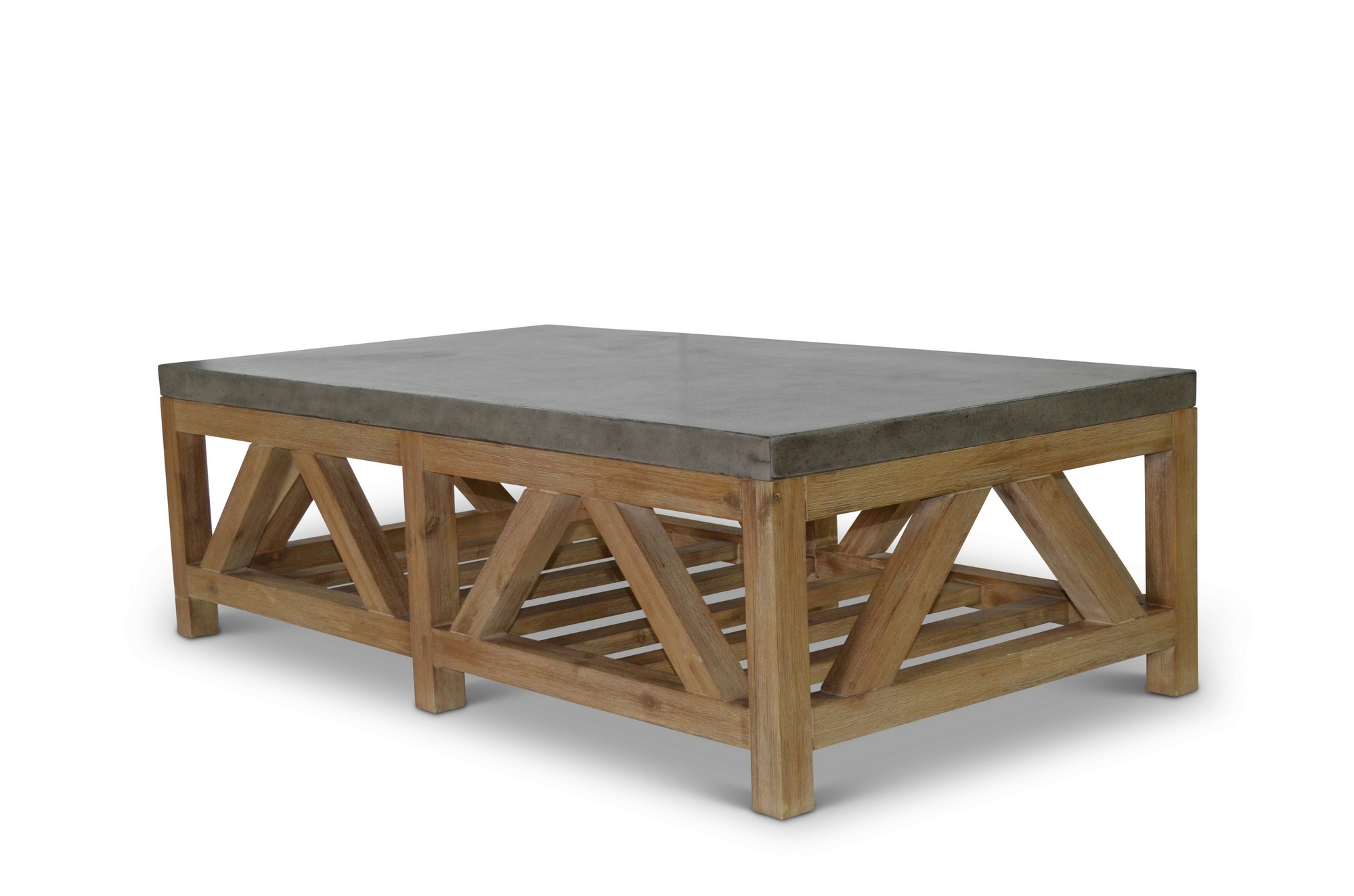 Dixon Concrete Dark Gray Coffee Table