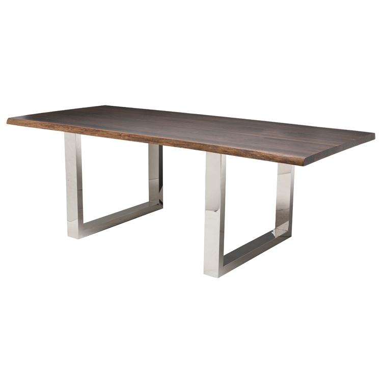LYON DINING TABLE, SEARED OAK