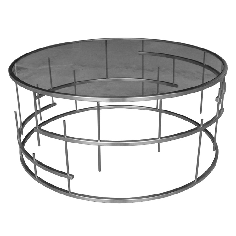 Ellis Coffee Table, Stainless
