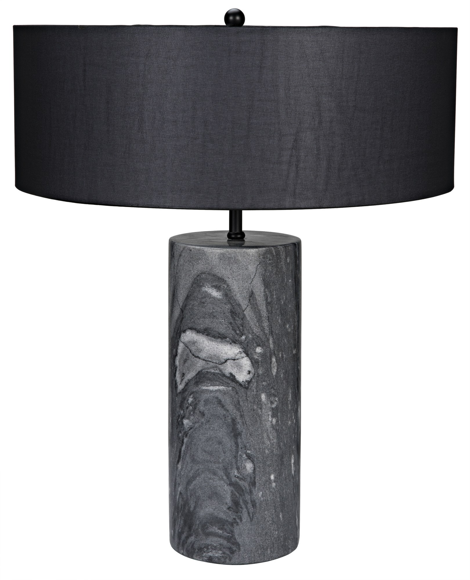 Thomas Table Lamp with Black Shade