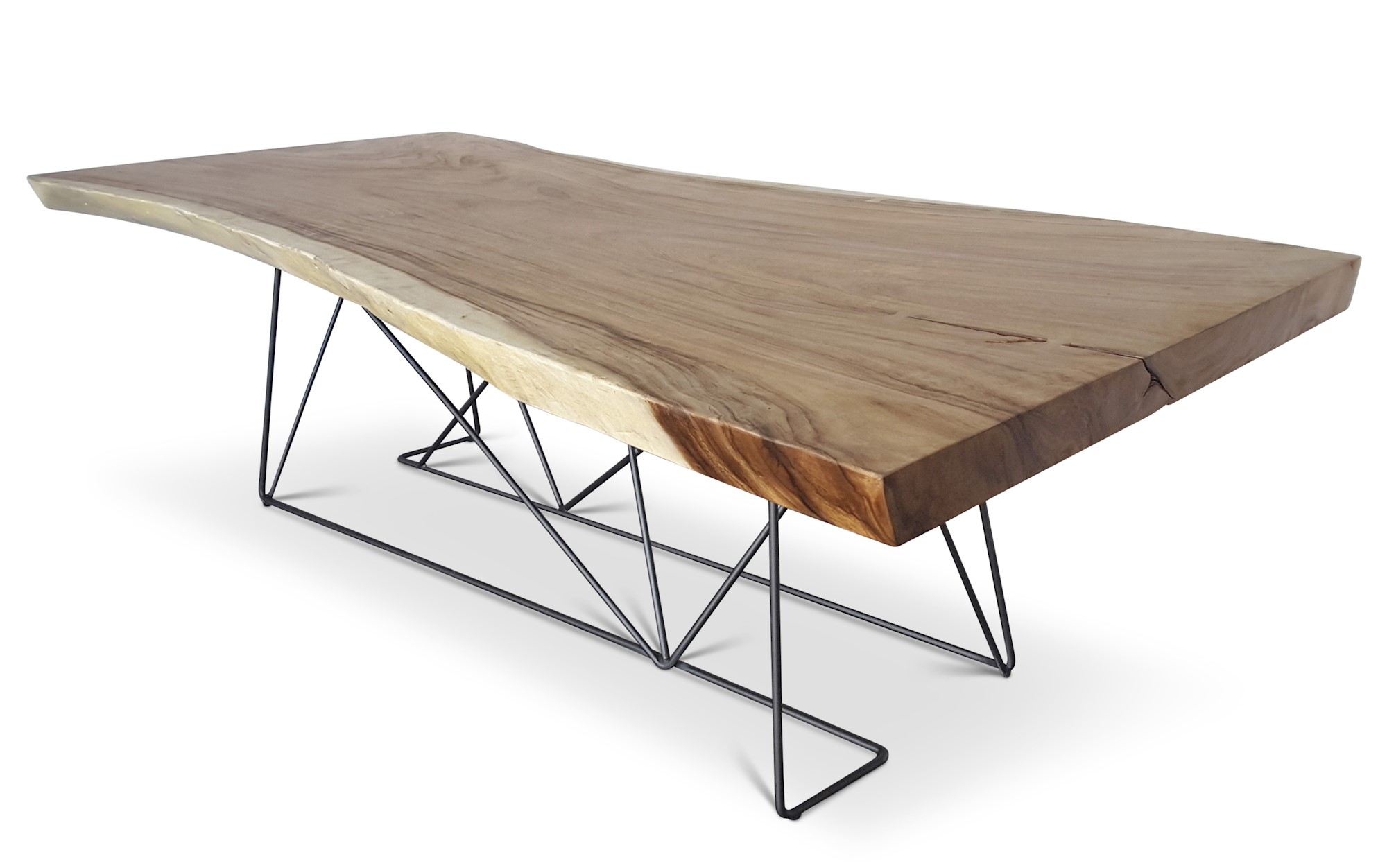 8' Torq Dining Table In Chamcha