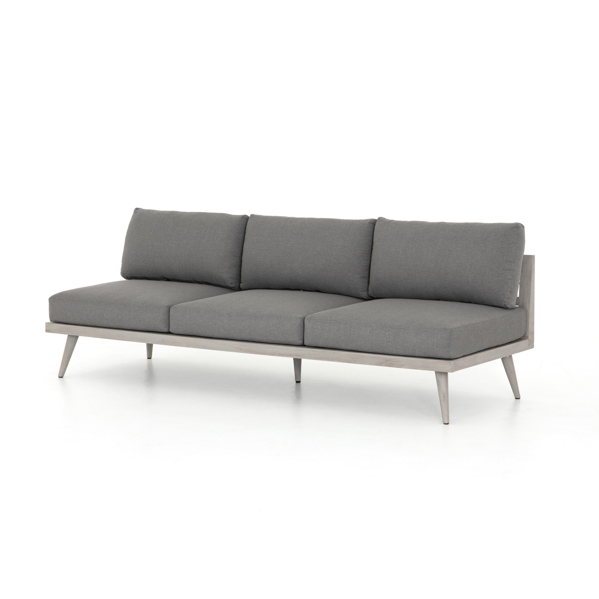 Tilly Outdoor Sofa-90"-Charcoal