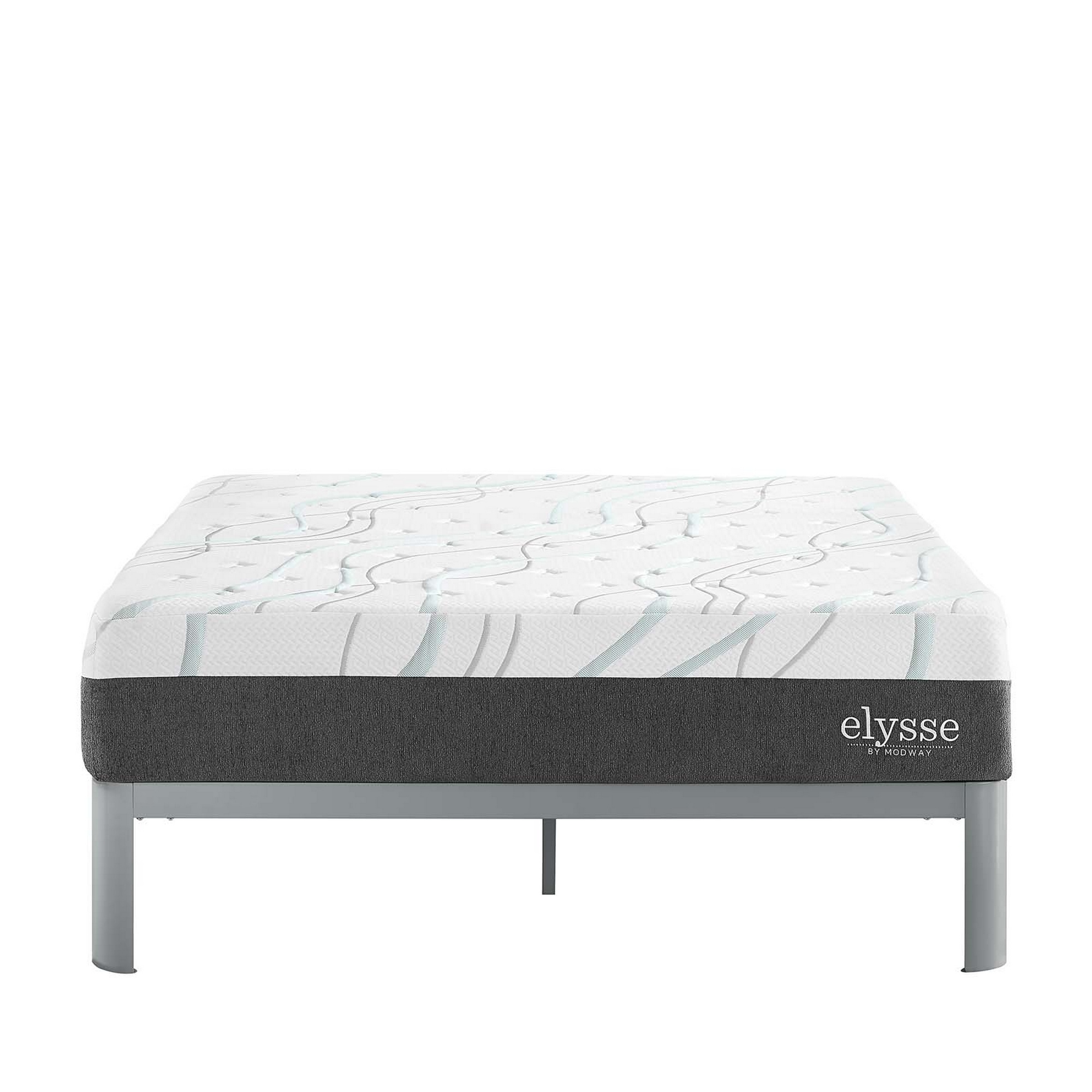 Thaddeus King Certipur-Us® Certified Foam 12" Gel Infused Hybrid Mattress