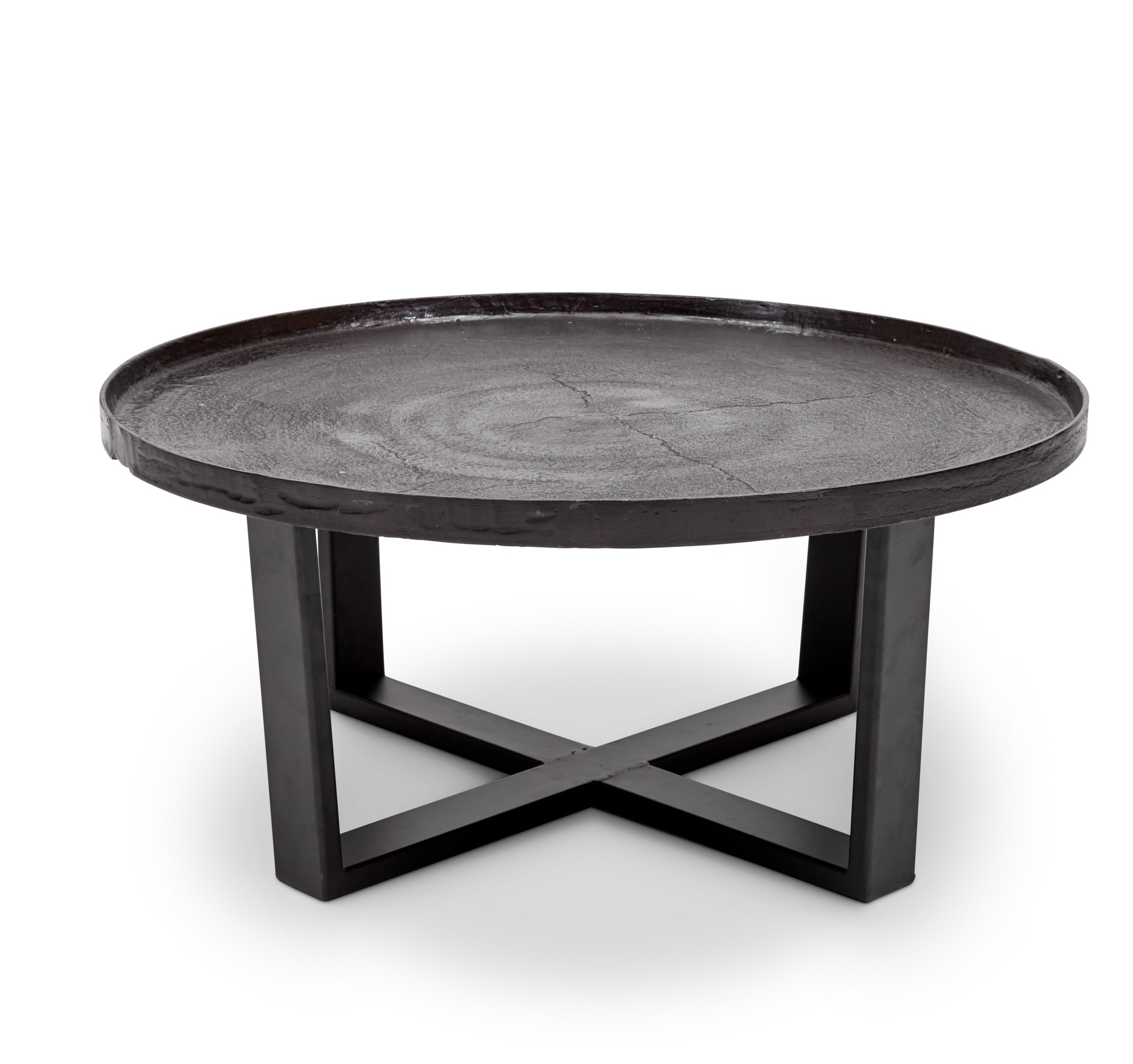 Zara Coffee Table In Raw Bronze
