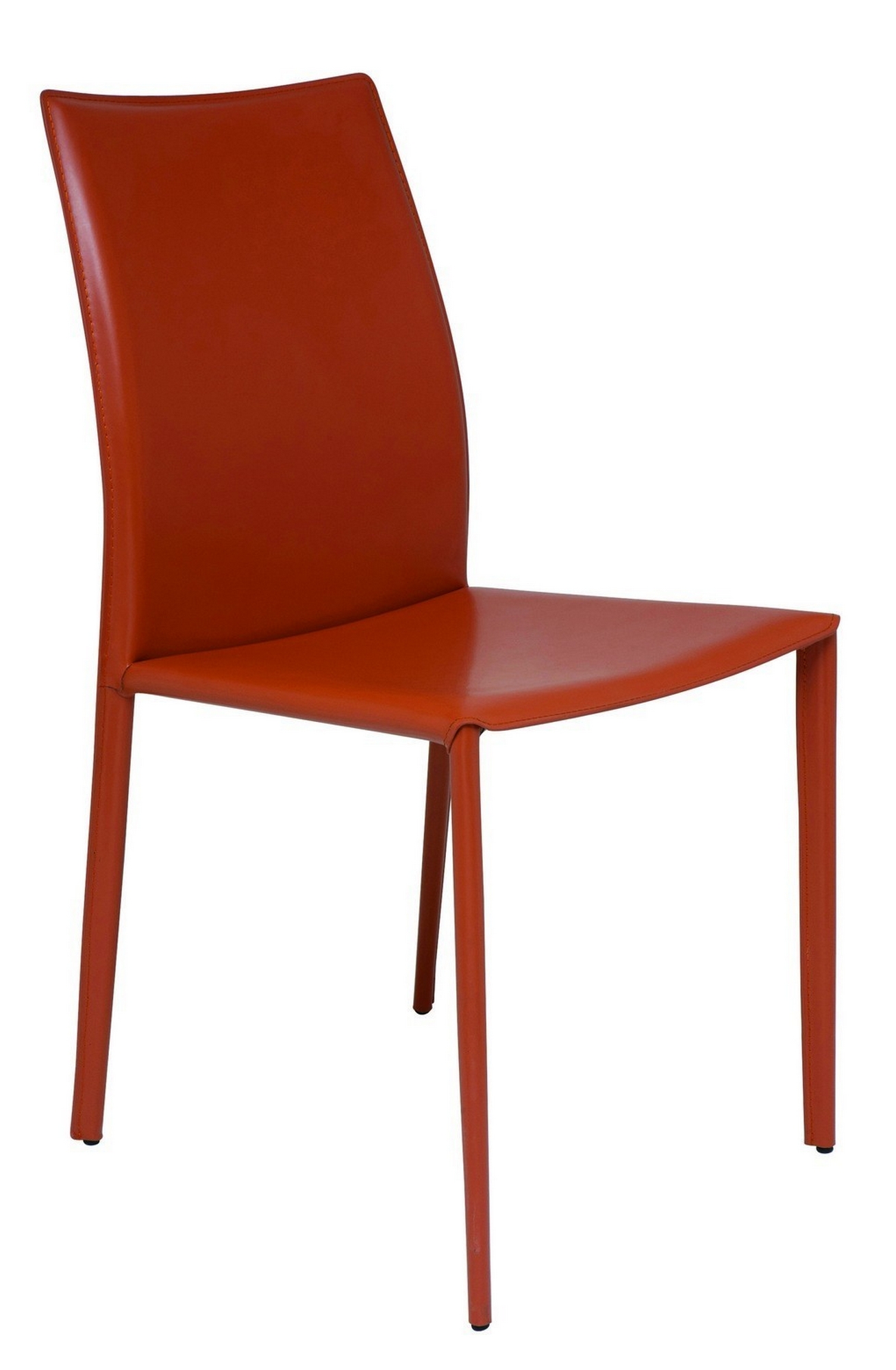 Miller Dining Chair - Ochre Leather