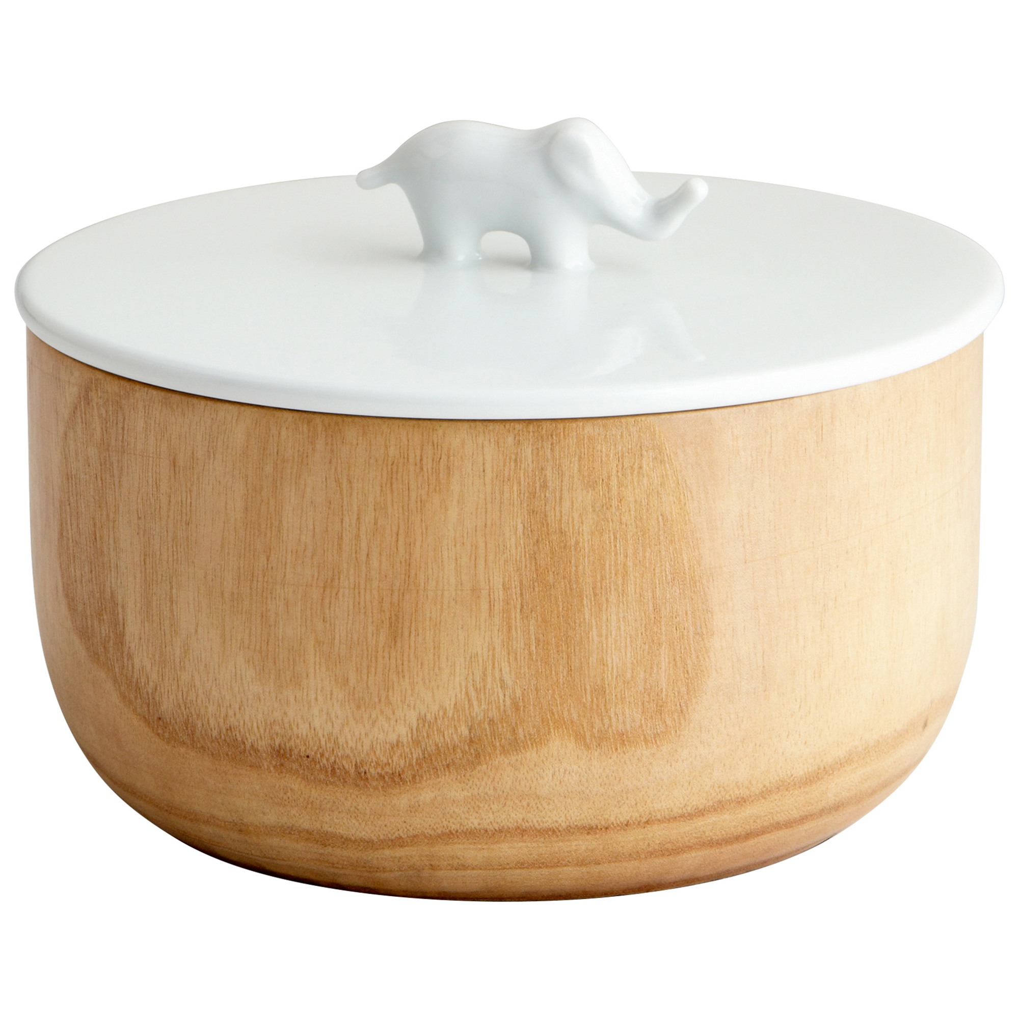 Elephant Container In Oak