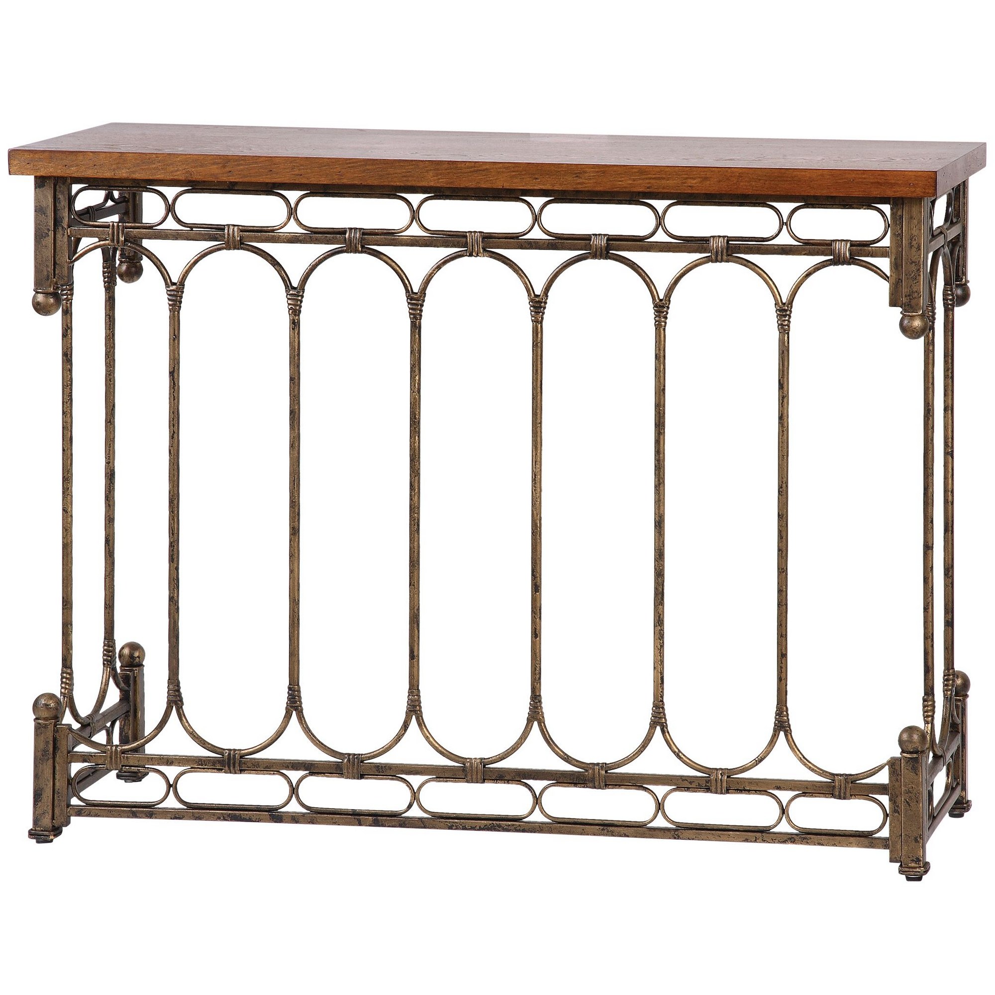 Harbin Metal Console Table