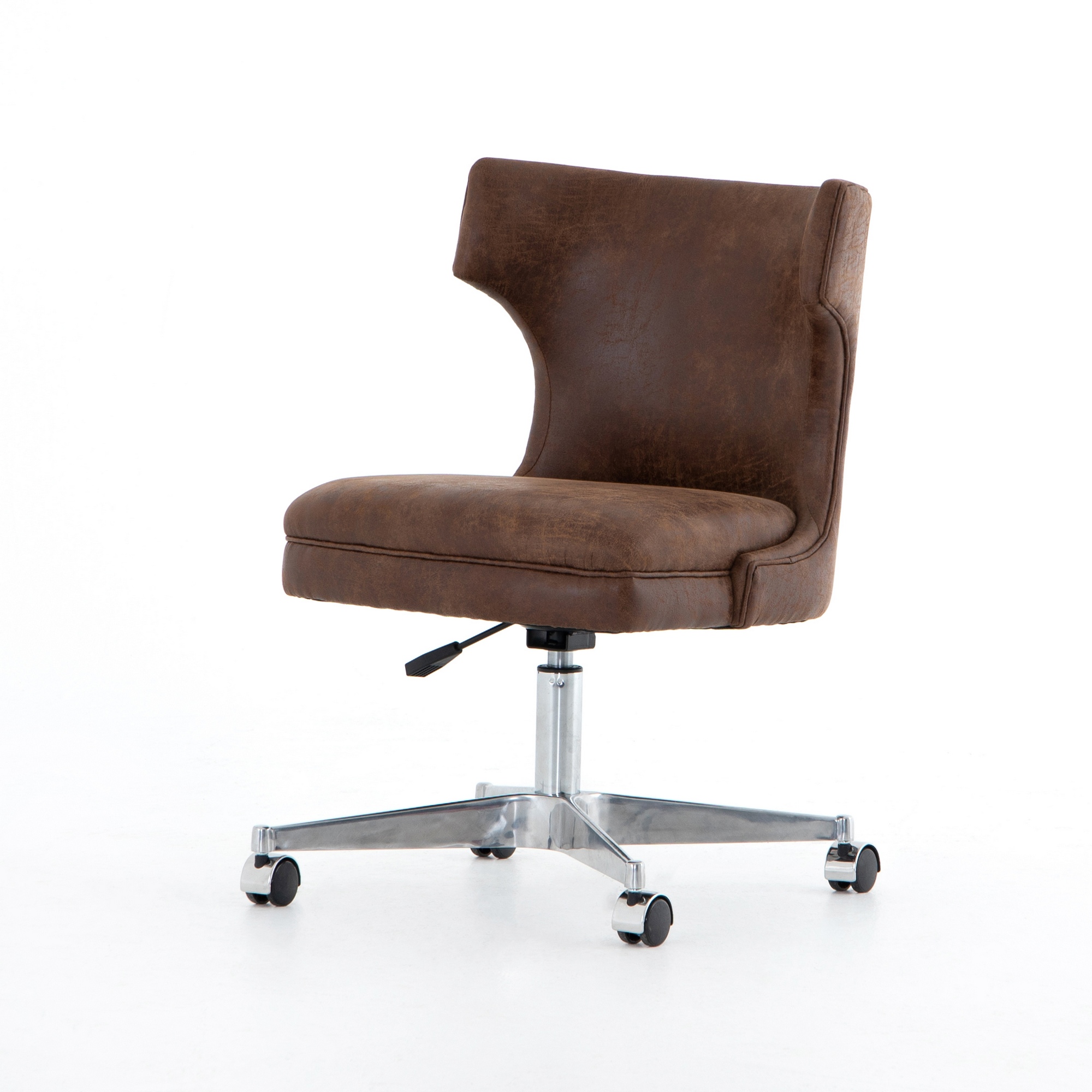 Task Traditional Desk Chair in Vintage Tobacco