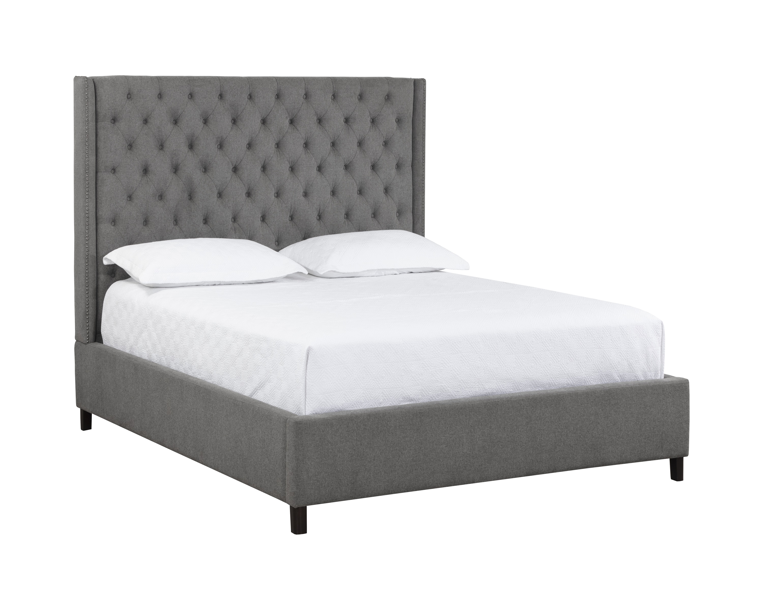Devon Bed - Queen - Belfast Koala Grey